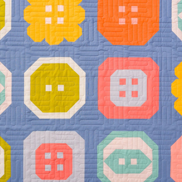 Buttoned Up Quilt | Quilt Pattern | Pen + Paper Patterns – Little Fabric Shop