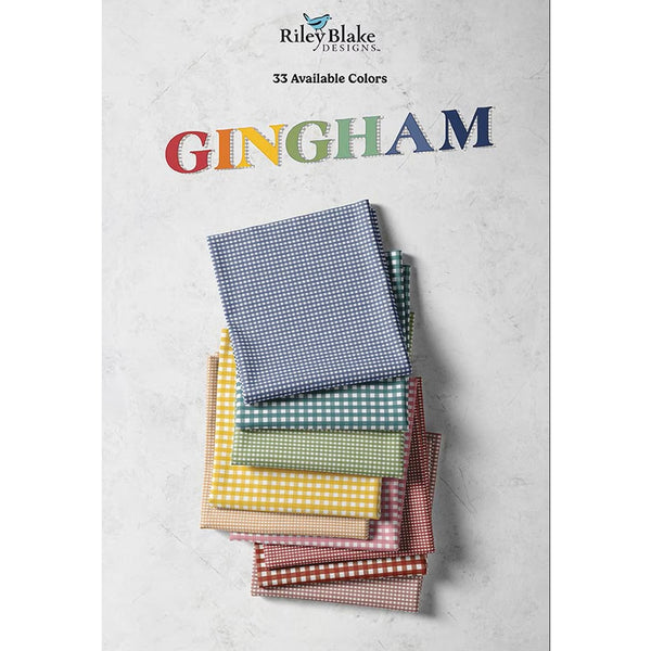 Gingham Color Card | Riley Blake Designs – Little Fabric Shop