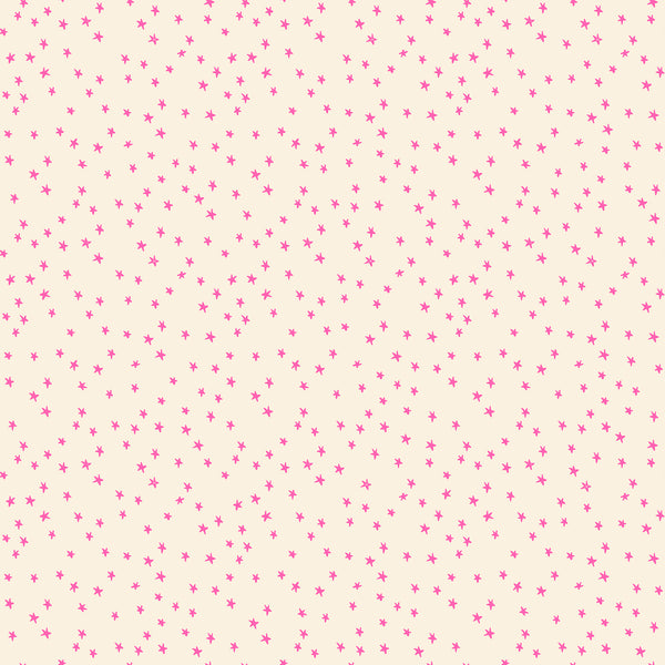 Starry | Ruby Star Society | Mini Starry - Neon Pink – Little Fabric Shop