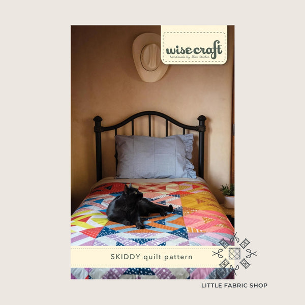 Skiddy | Quilt Pattern | Wisecraft Handmade – Little Fabric Shop