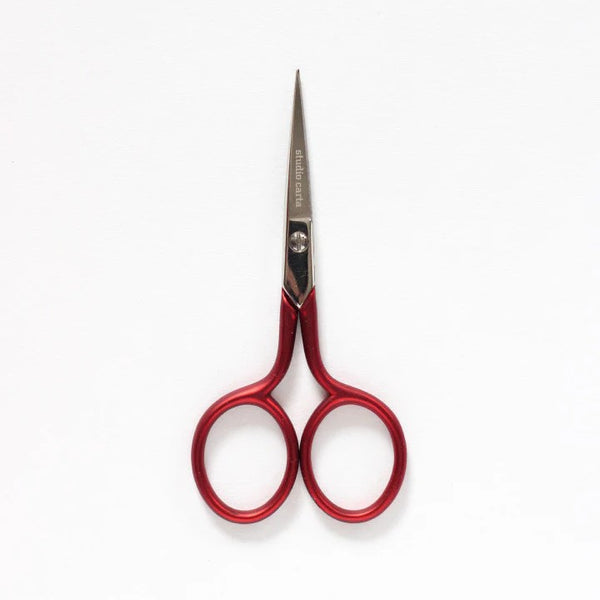 Scarlet Red Scissors | Small | Studio Carta – Little Fabric Shop