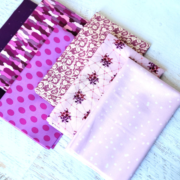 Purple | Stash Builder Half Yard Bundle – Little Fabric Shop